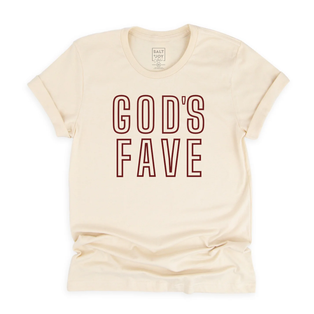 God's Fave T-Shirt – Salt + Joy Collection